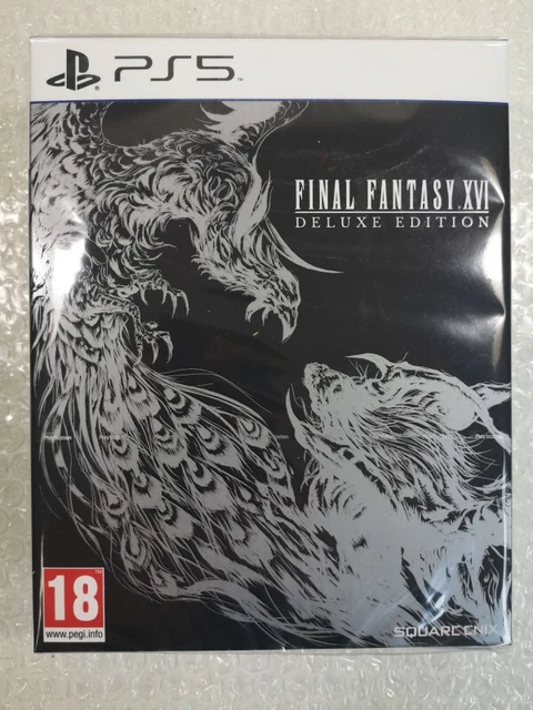 FINAL FANTASY XVI (16) - Deluxe Steelbook Edition - Ps5 Uk New (Game In ...