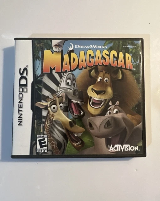 MADAGASCAR NINTENDO DS - DreamWorks, Activision - CIB w/Manual Tested ...
