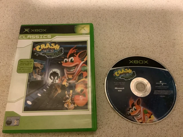 CRASH BANDICOOT THE Wrath of Cortex ~ Original Xbox Game ~ UK Release £ ...