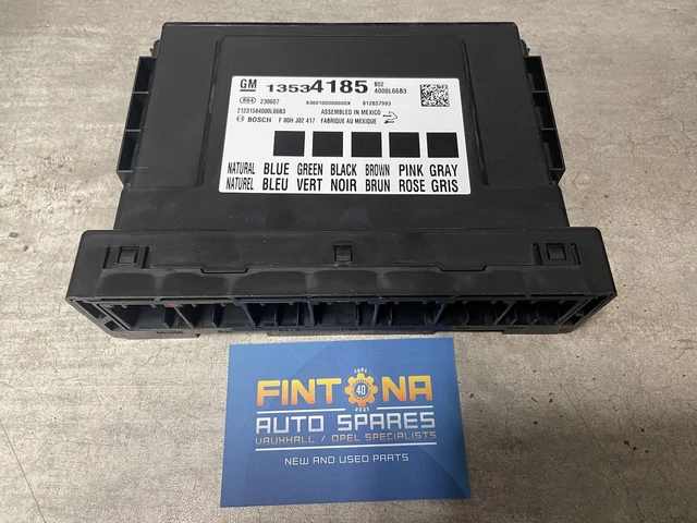 ORIGINAL OEM VAUXHALL Astra K Mokka BCM Body Control Module 13594571 / ...