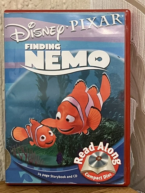 DISNEY PIXAR FINDING Nemo Read Along CD & 24pg Storybook 2003 Kids ...