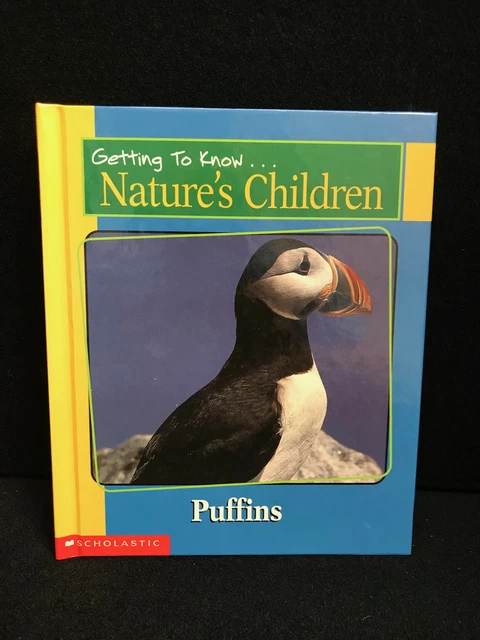 GETTING TO KNOW Nature's Children Puffins and Old Working Monkeys Book ...