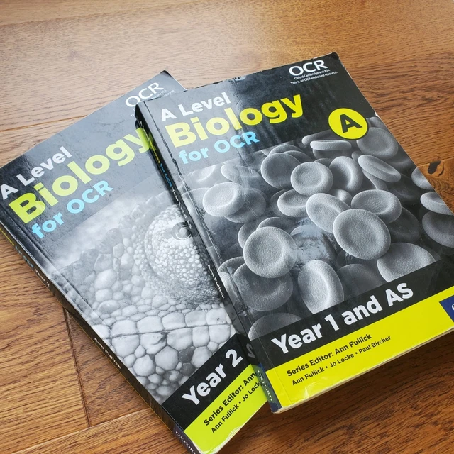 OCR A LEVEL Biology Year 1/AS and Year 2 Textbooks £23.04 - PicClick UK