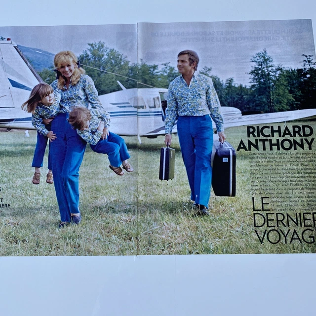 RICHARD ANTHONY - Coupure De Presse Clipping Paris Match 2015 EUR 5,00 ...