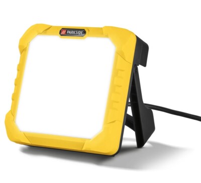 PARKSIDE LED WORK spotlight with socket work light workshop 4,700 lm £ ...