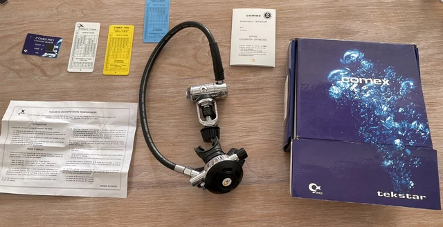 COMEX CX PRO Détendeur Tekstar Diver Dive No Rolex Sub Daytona GMT ...