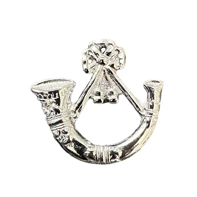 BRITISH LIGHT INFANTRY Bugle Horn Hat/Cap badge £15.99 - PicClick UK