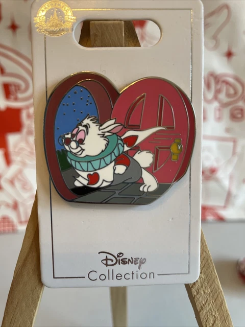 DISNEY WHITE RABBIT Pin Alice In Wonderland 2022 New On Card EUR 15,09 ...
