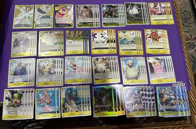 ONE PIECE CARD Game Op05 Meta Enel/Katakuri Full Constructed Deck ...