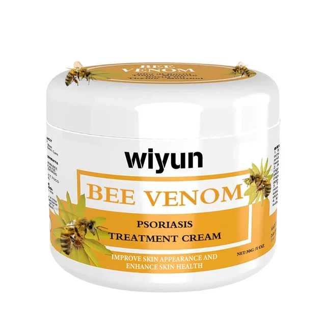 2024 BEE VENOM Psoriasis Relief Cream Dermatitis Eczema Healing ...