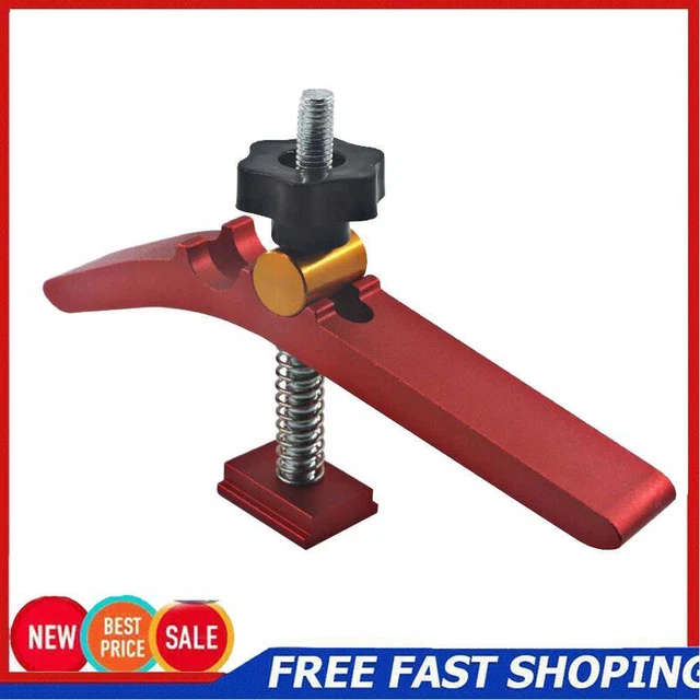 WOODWORK T-TRACK HOLD Down Clamp T-Slot Table Workbench Wood Fixture ...