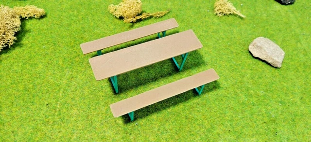 BEER TENT SET 1: 22,5 Gauge G Diorama Decoration Kit Table Fits LGB $10 ...