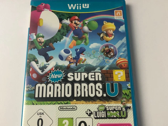 NEW SUPER MARIO bros U + new super luigi U nintendo wii U EUR 15,00 ...