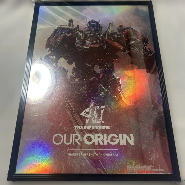 TRANSFORMERS EXPO LIMITED Optimus Prime Aurora póster enmarcado usado ...