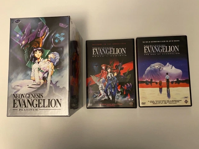 NEON GENESIS EVANGELION Platinum Collection Dvd Episodes 1-26 Death ...