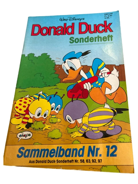 WALT DISNEY DONALD Duck Comic Sammelband Nr. 12 Ehapa Deutsch EUR 16,95 ...