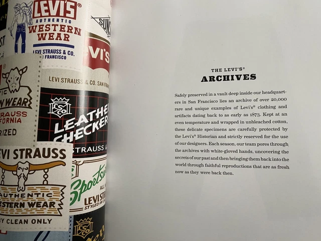 RARE LVC LEVI’S Vintage Clothing Spring Summer 2017 Catalogue Lookbook ...