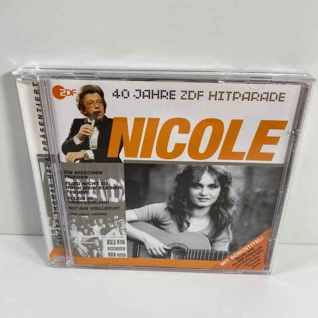 NICOLE - 40 Years, ZDF Hit Parade (2009) CD £12.73 - PicClick UK
