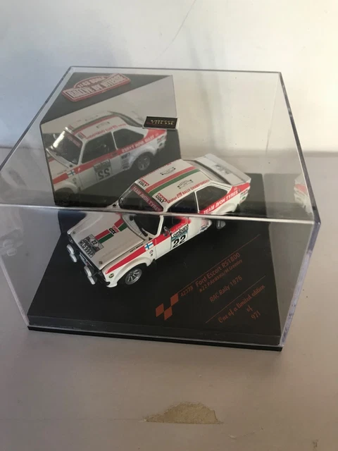FORD ESCORT MKII RS1800 rally car model RAC Rally 1976 P.Airikkala / M ...