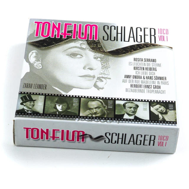 VARIOUS 10 CD-BOX-SET: Tonfilm (Deutsche)Schlager Vol.1- 2004 EUR 5,32 ...