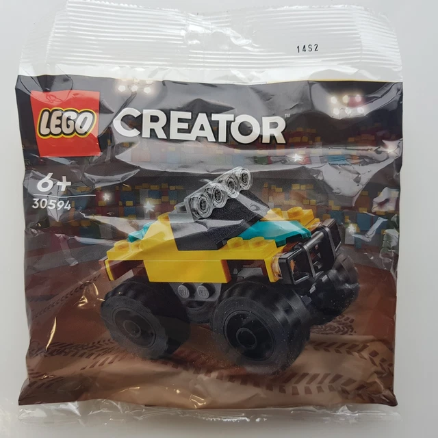 LEGO CREATOR ROCK Monster Truck pickup spotlighting 30594 Polybag ...
