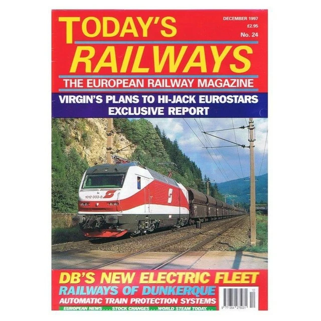 TODAY'S RAILWAYS MAGAZINE December 1997 mbox2672 Virgin's plans to Hi ...