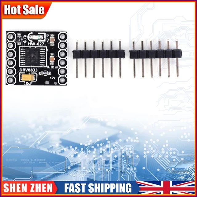 DRV8833 SILENT STEPPER Motor Driver Motor Drive Module 2pcs 6 Pin DIY ...