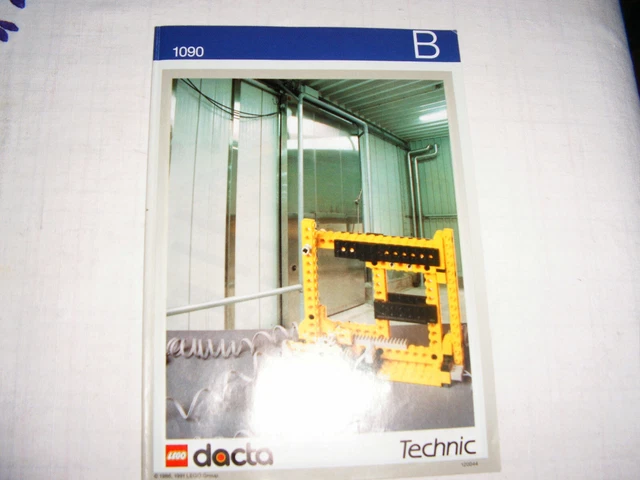 LEGO MANUALE DI costruzione Lego Technik 1090 No B e C, circa 20 pagine ...