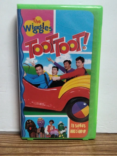 THE WIGGLES: TOOT Toot! (VHS, 2000, Clam Shell) Very Good Condition 18 ...