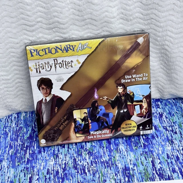 MATTEL GAMES PICTIONARY Air Harry Potter Family Game Kids Adults Wand ...