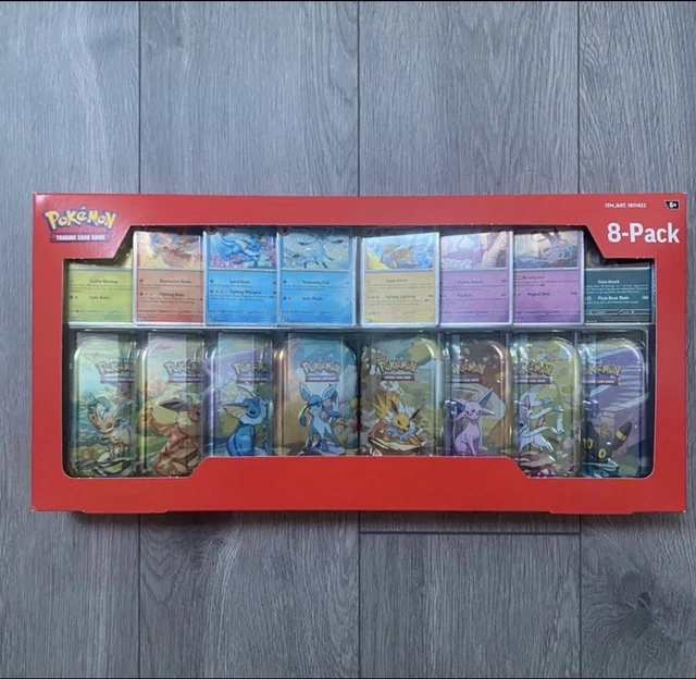 POKÉMON TCG | Prismatic Evolutions Costco Mini Tins 8 Pack $219.13 ...