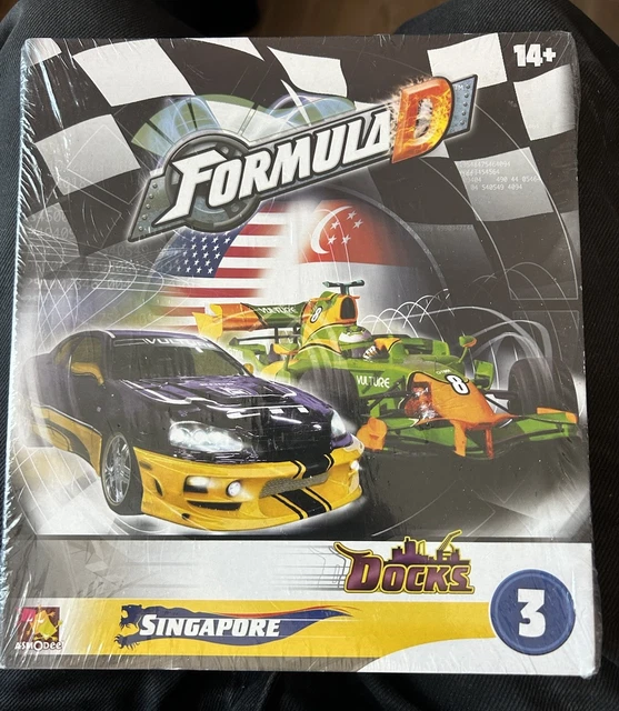 FORMULA D #3 Singapore & Docks Board Game Map Expansion NEW SEALED £45. ...