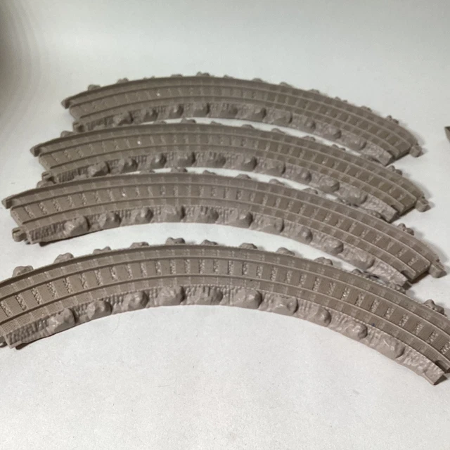 FISHER PRICE THOMAS & friends trackmaster track brown beige large ...