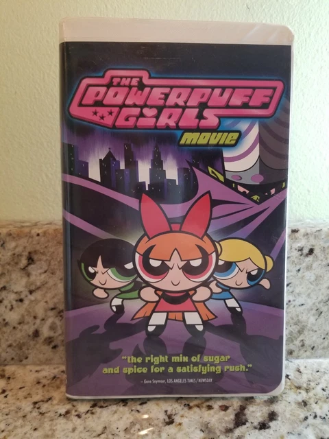 Vintage The Powerpuff Girls Movie Vhs Clam Shell Packaging Bonus My Xxx Hot Girl