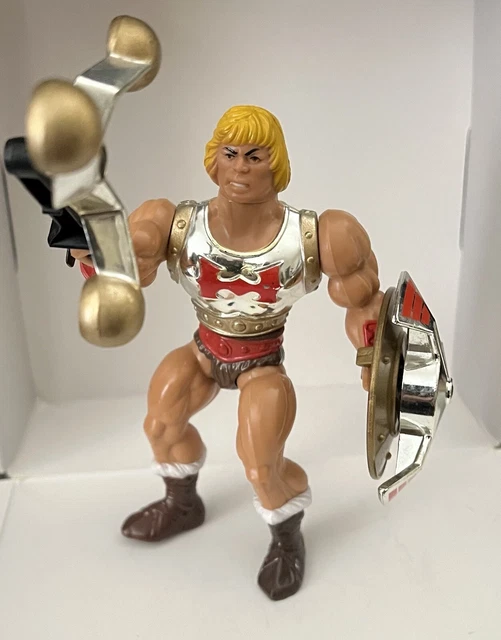 1985 MOTU FLYING Fists He-Man Masters of the Universe presque complet ...
