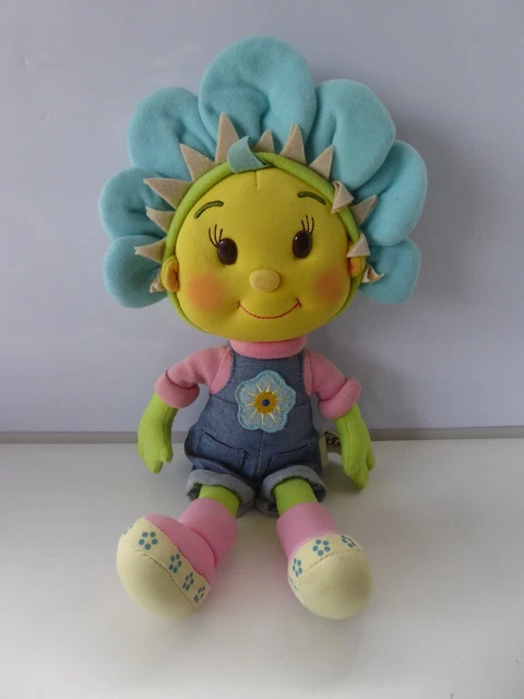 FIFI AND THE Flowertots Fifi Forget-Me-Not 13" Plush Toy Doll Vintage ...