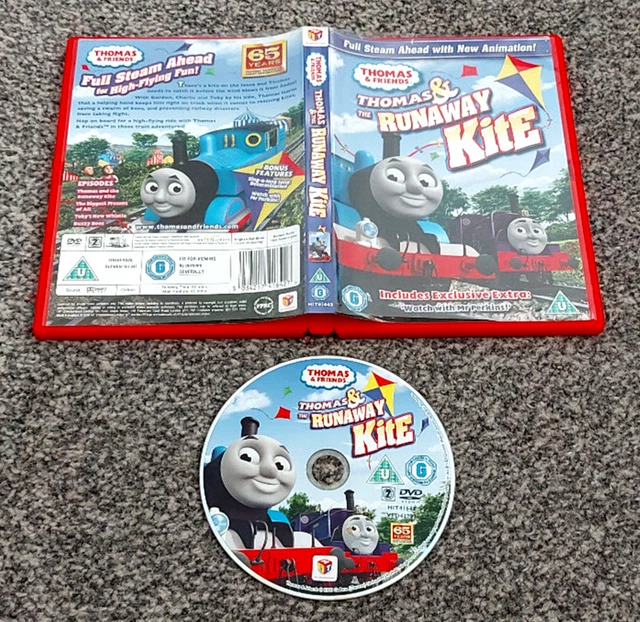 THOMAS & FRIENDS Thomas & The Runaway Kite Kids Children Pal Dvd £1.50 ...