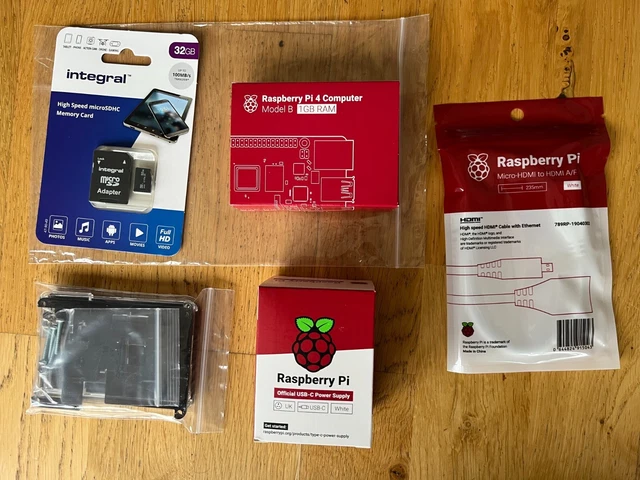 Raspberry Pi 4 Model B Starter Kit Brand New £7495 Picclick Uk 5774