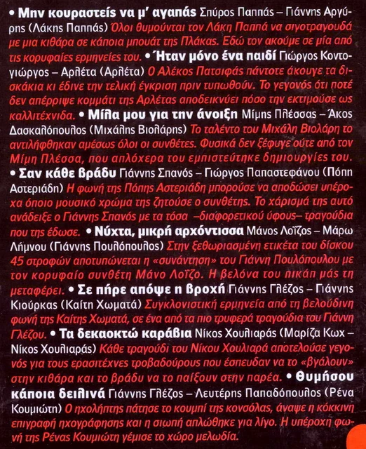 PAPPAS ARLETA PLESSAS Violaris Spanos Asteriadi Homata Koumioti NEO ...