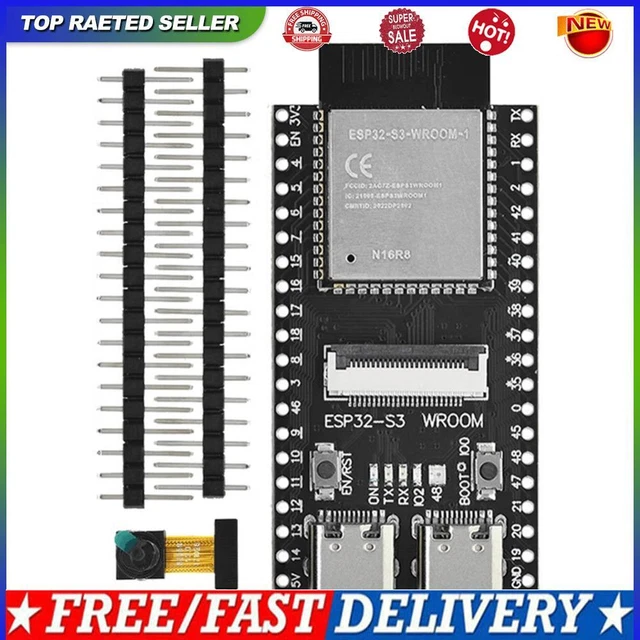 ESP32-S3-WROOM WIFI BT Module Python C Code Example Projects with ...