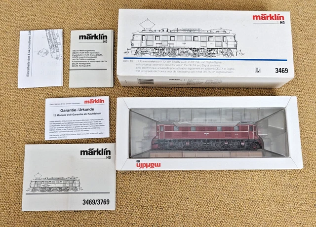 MÄRKLIN H0 3469 Elektrolok E19 unbespielt digital EUR 135,00 - PicClick DE