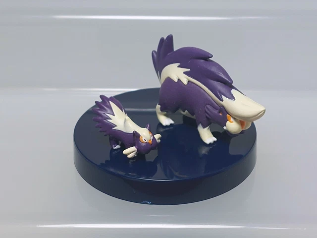 SKUNTANK STUNKY POKEMON Zukan 1/40 Scale Figure Takara Tomy 2008 E09 1 ...