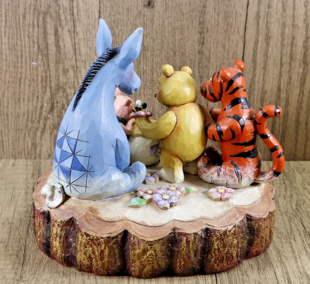 DISNEY TRADITIONS WINNIE The Pooh "You, Me, And A Hunny Bee" Jim Shore ...