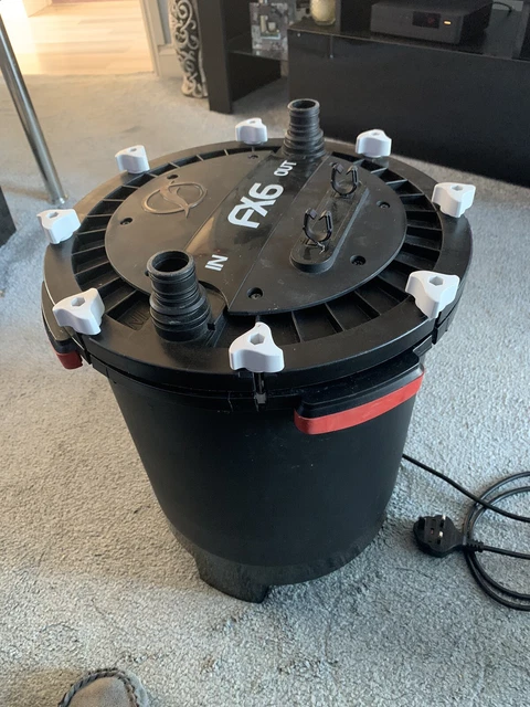 FLUVAL FX6 EXTERNAL Filter - Powerful Canister Filter Includes Media £ ...