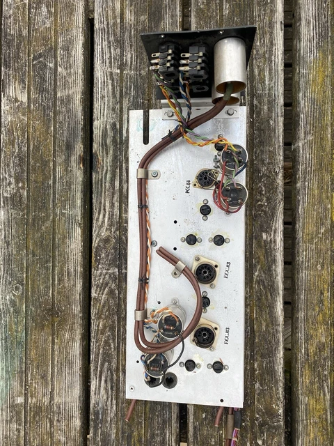 600 OHM STEREO Transformer, Preamp, Valve Amplifier Vintage. Mic Line ...