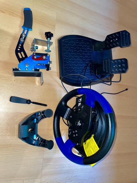 THRUSTMASTER T150 FORCE Feedback Lenkrad mit Handbremse EUR 190,00 ...