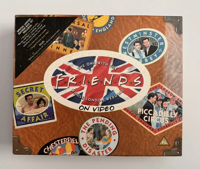 THE ONE WITH the Friends Whole London Wedding Limited Edition Box set ...