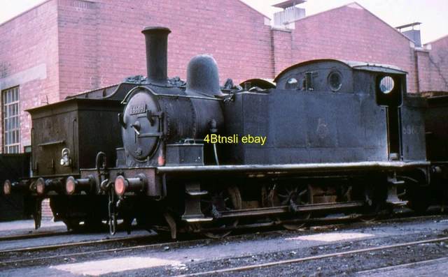 DUPLICATE 35MM SLIDE LNER J67 Class 0-6-0T 68608 at Stratford 03.1960 £ ...