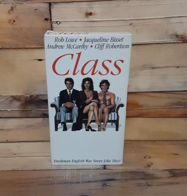 CLASS VHS VCR Video Tape Used Movie Rob Lowe Andrew McCarthy Goodtimes ...