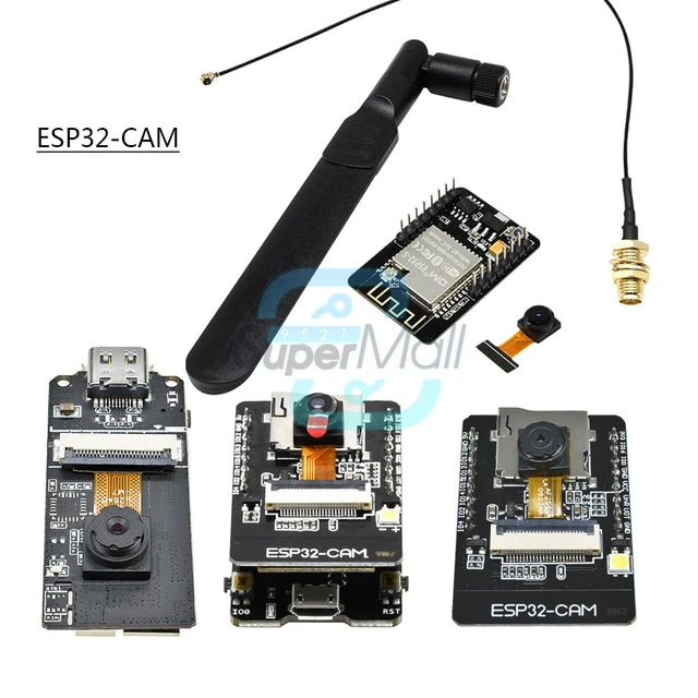 ESP32-CAM WIFI BLUETOOTH CH340G USB Development Board Module OV2640 2MP ...